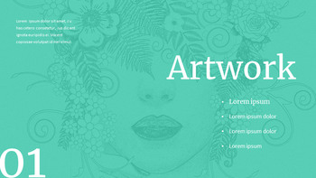 Artist Artwork Best Presentation Design