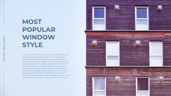 Best Window Design Marketing Presentation PPT