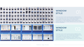 Best Window Design Marketing Presentation PPT