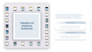 Best Window Design Marketing Presentation PPT