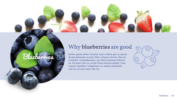 Blueberries Google PowerPoint Presentation