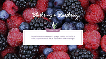 Blueberries Google PowerPoint Presentation