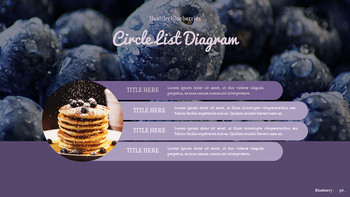 Blueberries Google PowerPoint Presentation