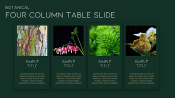 Botanical Background PowerPoint