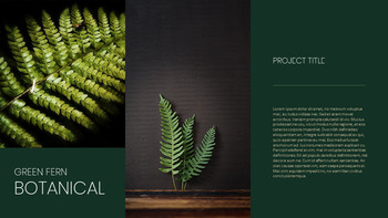 Botanical Background PowerPoint