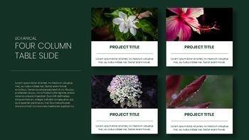 Botanical Background PowerPoint