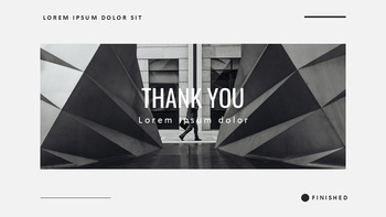 Architecture Simple PowerPoint Template Design