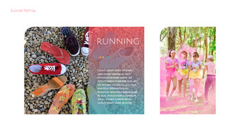 COLOR RUN Simple Templates