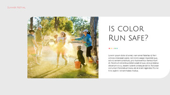 COLOR RUN Simple Templates
