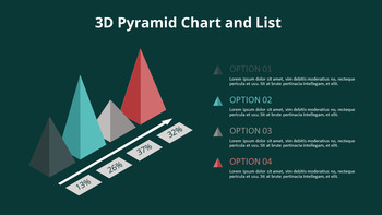 Mutiple Pyramid List Diagram