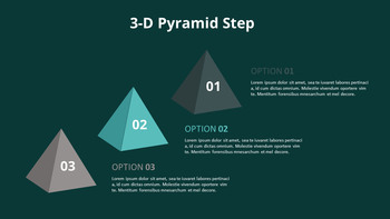 Mutiple Pyramid List Diagram