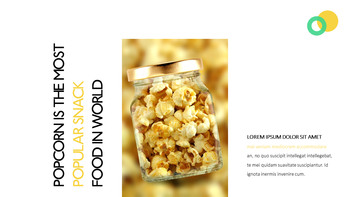 POPCORN PowerPoint deck Design