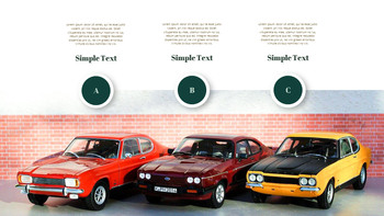 Classic Car Simple Templates