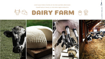 Milk PPT Background Images