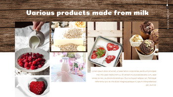 Milk PPT Background Images