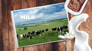 Milk PPT Background Images