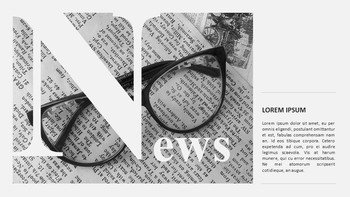 Newspaper Easy Google Slides Template