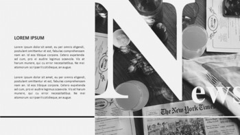 Newspaper Easy Google Slides Template