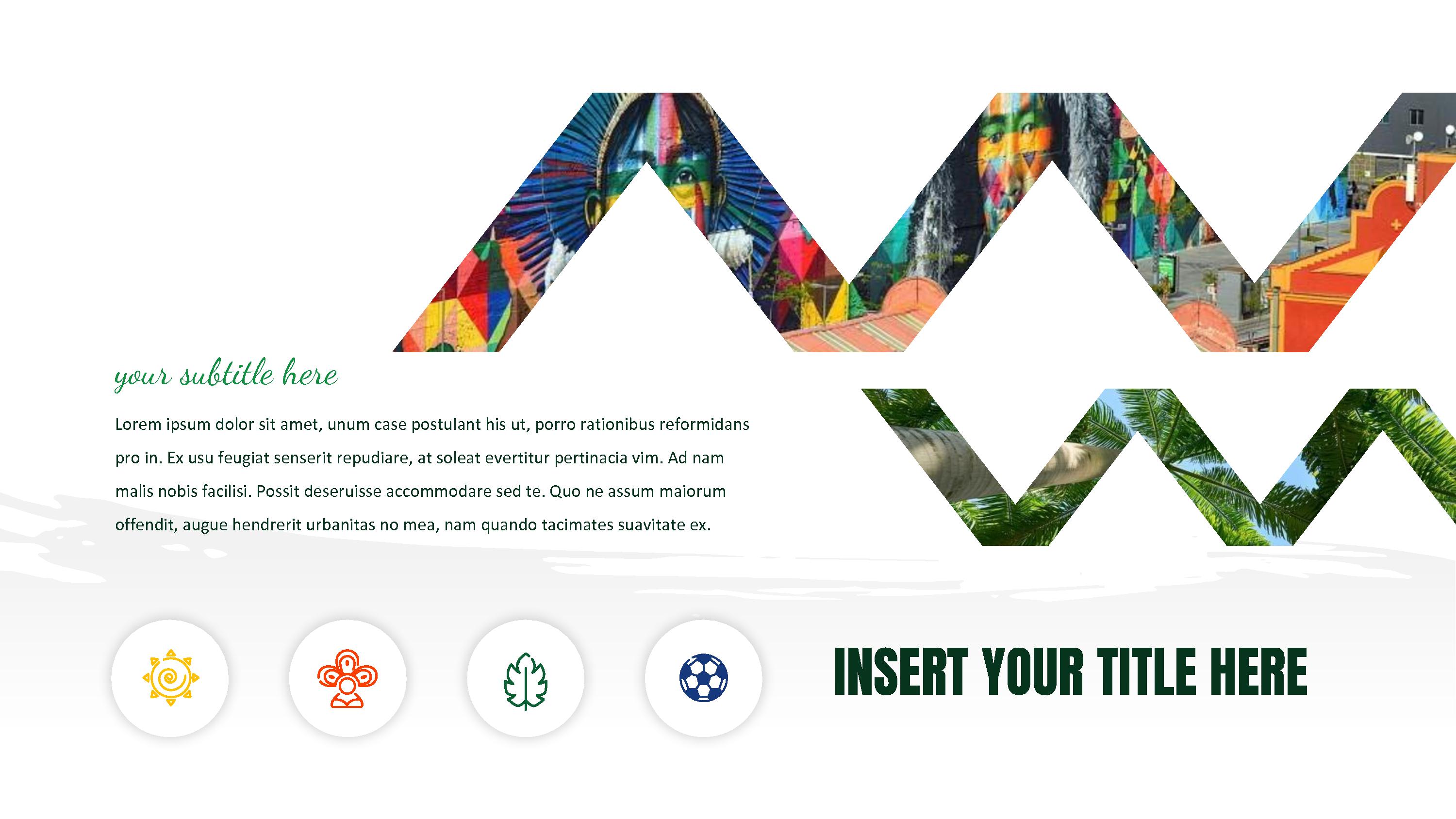 Viva Brazil Simple Google Slides Templates