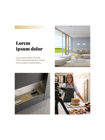 Brand Concept Vertical Design Simple Slides Templates