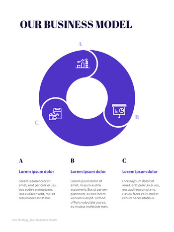 Purple Annual Report Marketing Presentation PPT