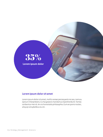 Purple Annual Report Marketing Presentation PPT