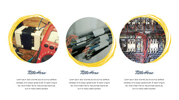 Electrical work Templates PPT