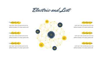 Electrical work Simple Presentation Google Slides Template