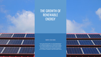 Renewable Energy Google Slides Interactive