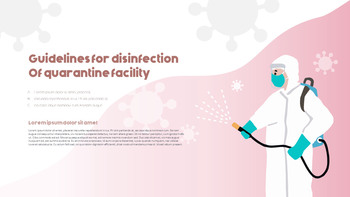 Post-Coronavirus World - Social Distancing Simple PowerPoint Template ...