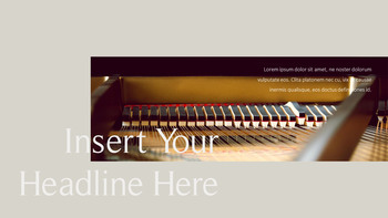 Piano Outline PPT Presentation