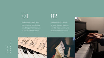 Piano Outline PPT Presentation