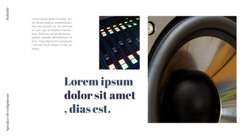 Development of speakers Interactive PowerPoint Examples