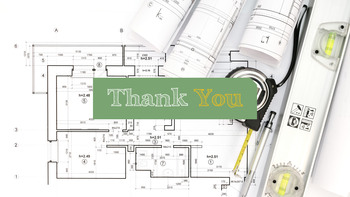 Architecture Blueprints PowerPoint Slides