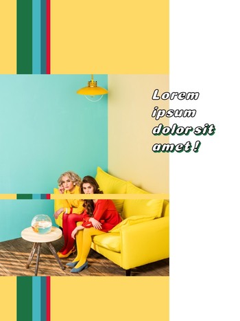 Retro Style Concept Design PowerPoint Design