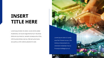 Semiconductor creating PowerPoint Presentations