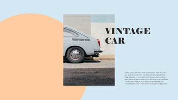 1970 Classic Car Theme PT Templates