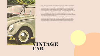 1970 Classic Car Theme PT Templates