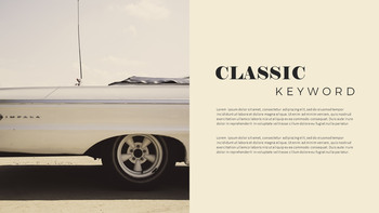 1970 Classic Car Theme PT Templates