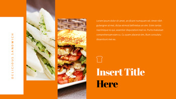 Sandwich PowerPoint Templates Design