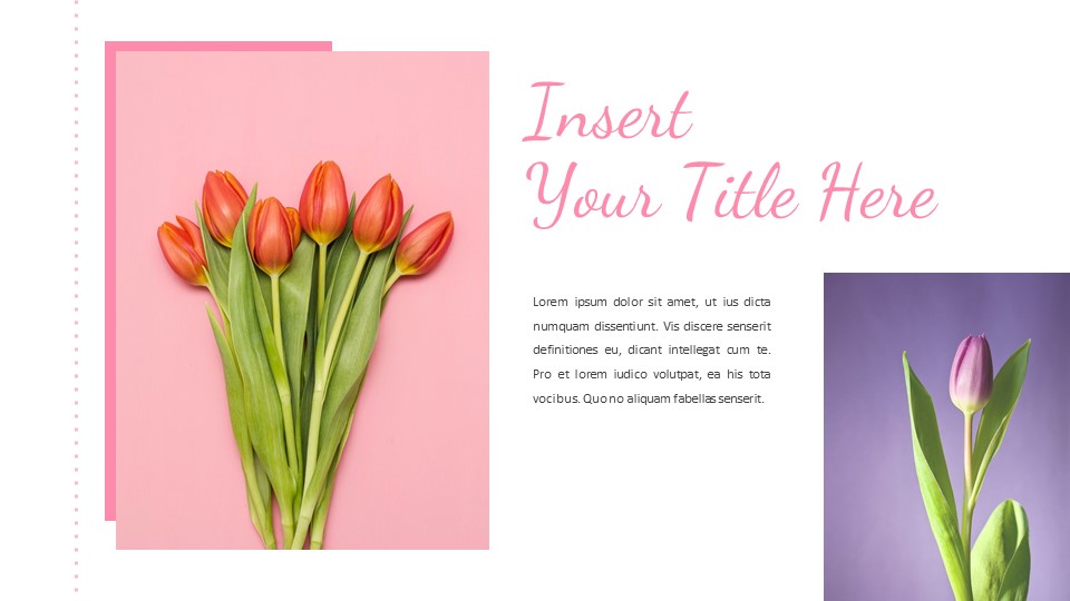 Spring Flowers Google Slides Templates