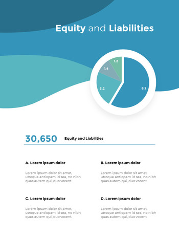 Wave Design Annual Report Simple Templates Design