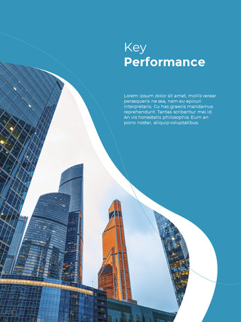 Wave Design Annual Report Simple Templates Design