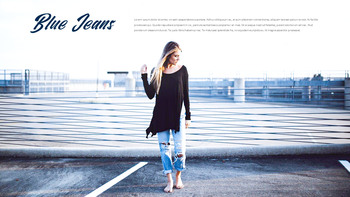 Blue Jeans Presentation PPT