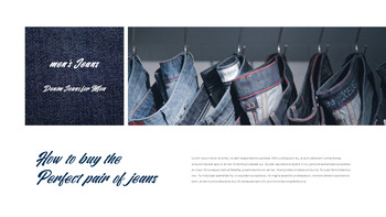 Blue Jeans Presentation PPT