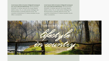 Country Life Best PowerPoint Presentation Templates