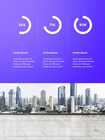 Dynamic Background Annual Report Best PPT Slides