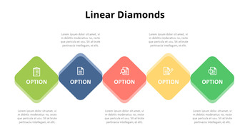 Polygon Infographic List Diagram