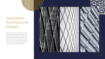 Geometric Architecture Creative Google Slides