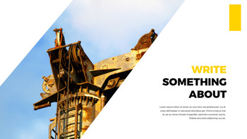 Heavy Equipment PowerPoint Proposal